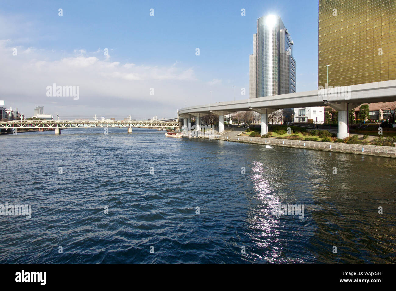 Japan, Tokyo. Sumida River Stock Photo - Alamy