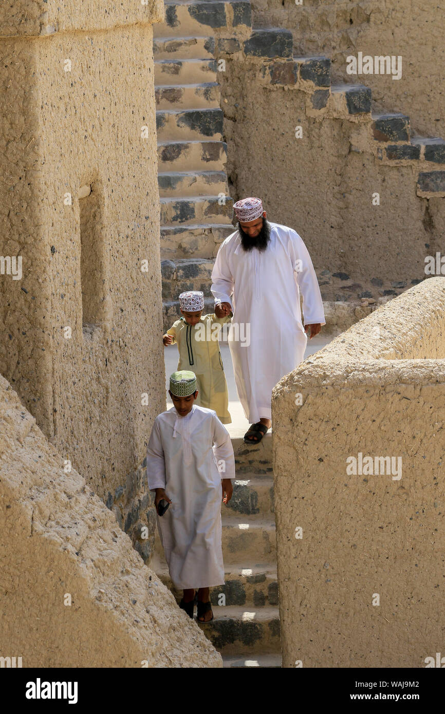 Bahla Fort. Unesco World Heritage Site. Oman Stock Photo - Alamy