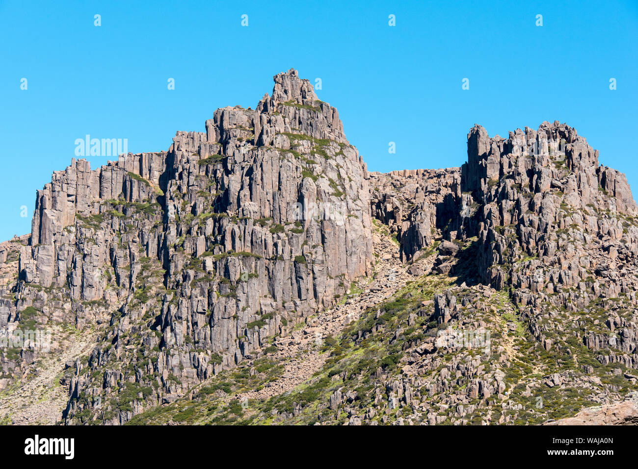Australia, Tasmania, Cradle Mountain-Lake St Clair National Park. Mt ...