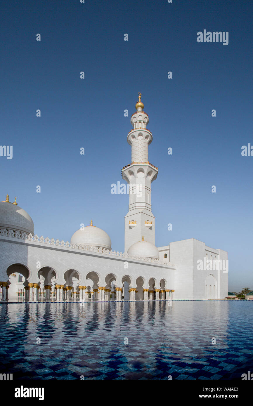 Sheik Sayed Mosque. Abu Dhabi, UAE. (FOR EDITORIAL USE ONLY Stock Photo ...