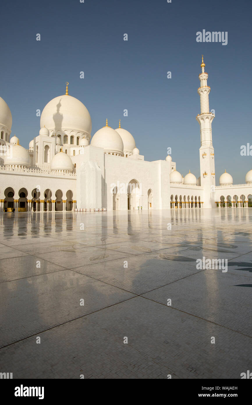Sheik Sayed Mosque. Abu Dhabi, UAE. (FOR EDITORIAL USE ONLY Stock Photo ...