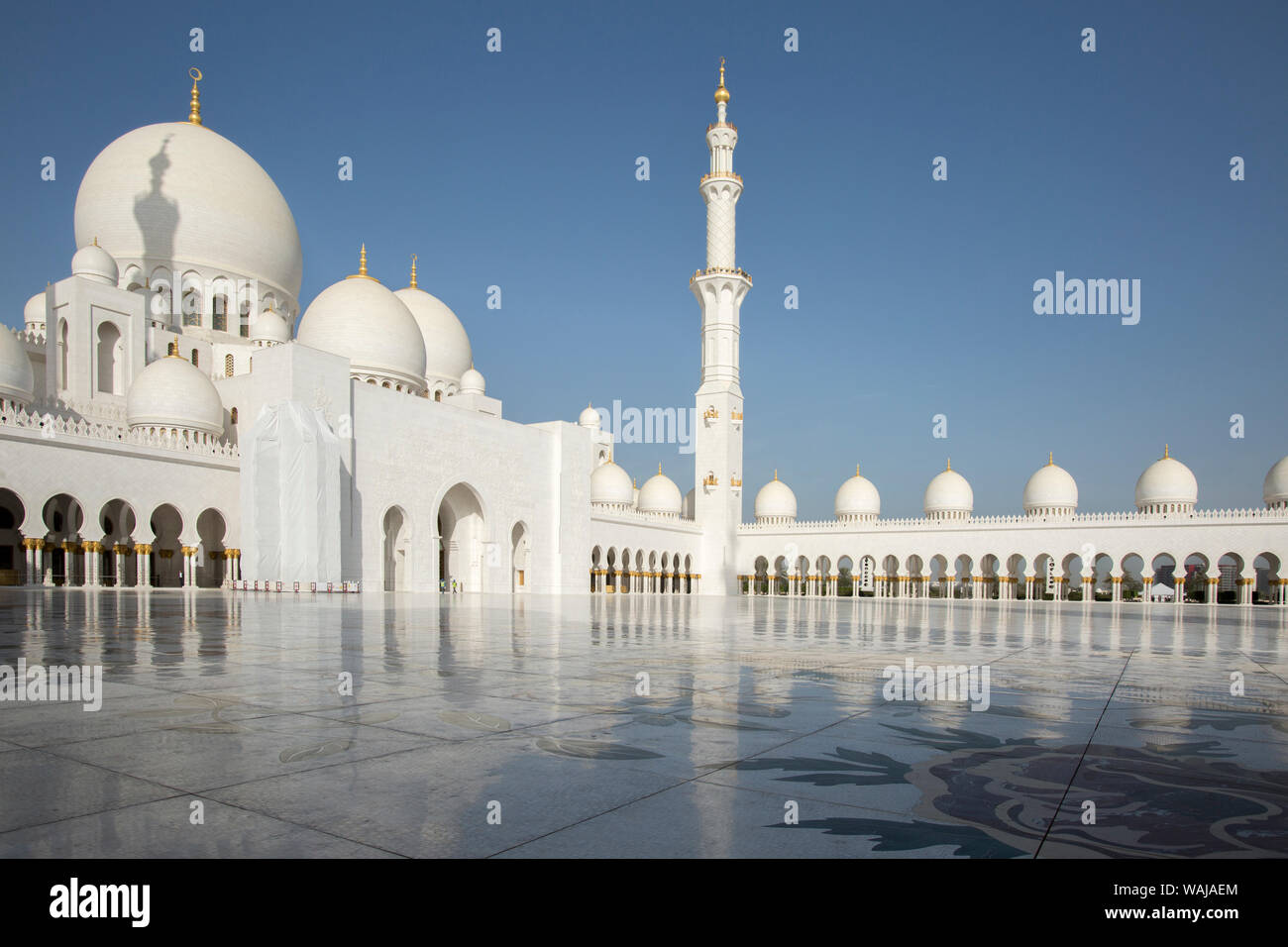 Sheik Sayed Mosque. Abu Dhabi, UAE. (FOR EDITORIAL USE ONLY Stock Photo ...