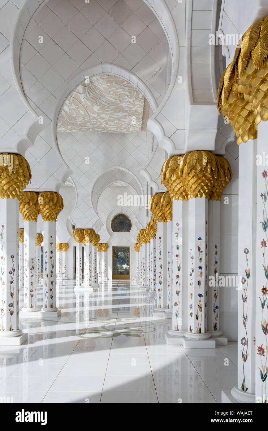 Sheik Sayed Mosque. Abu Dhabi, UAE. (FOR EDITORIAL USE ONLY Stock Photo ...