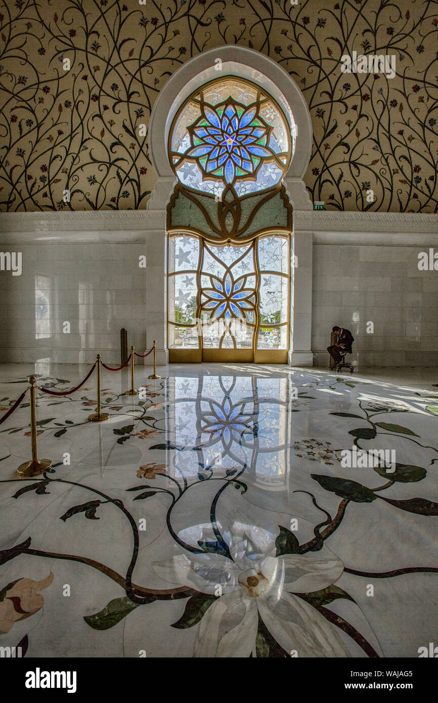 Sheik Sayed Mosque. Abu Dhabi, UAE. (FOR EDITORIAL USE ONLY Stock Photo ...