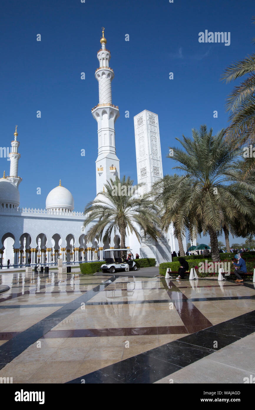 Sheik Sayed Mosque. Abu Dhabi, UAE. (FOR EDITORIAL USE ONLY Stock Photo ...
