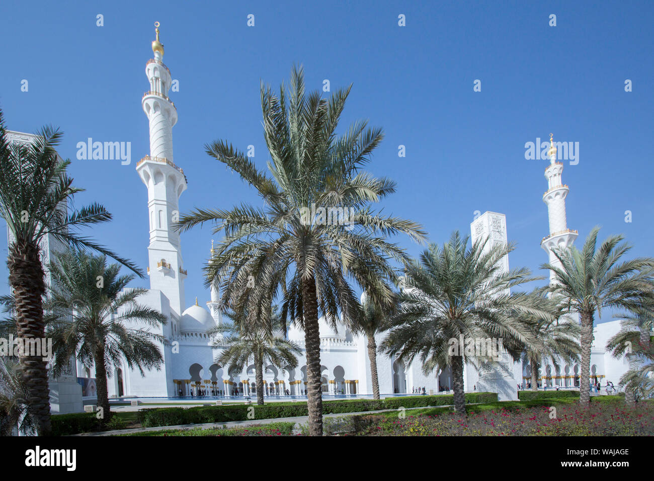 Sheik Sayed Mosque. Abu Dhabi, UAE. (FOR EDITORIAL USE ONLY Stock Photo ...