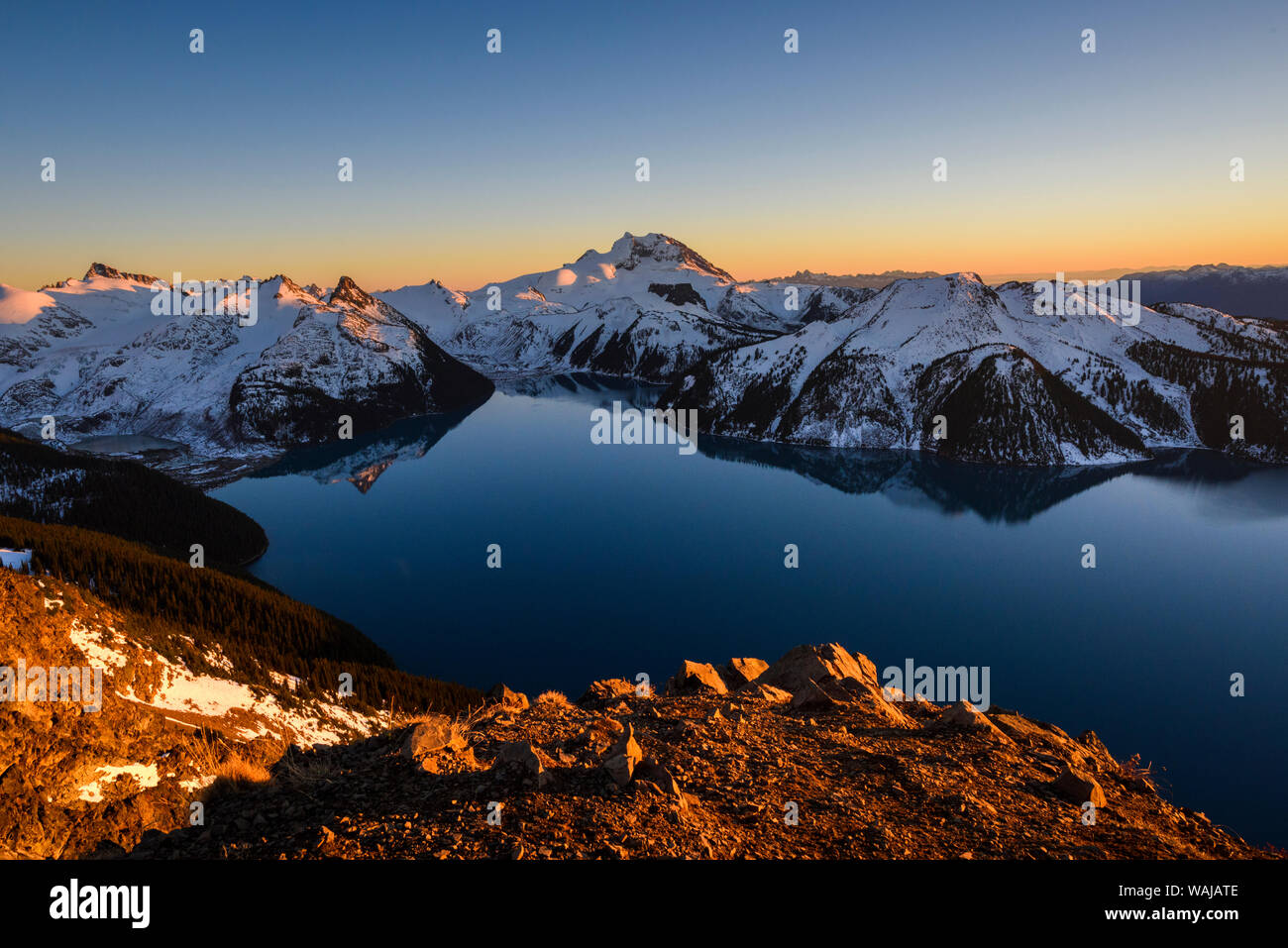 Canada, British Columbia, Garibaldi Provincial Park. Panorama Ridge at ...