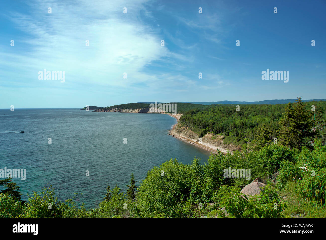 Canada, Nova Scotia. Cape Breton Highlands National Park Stock Photo ...