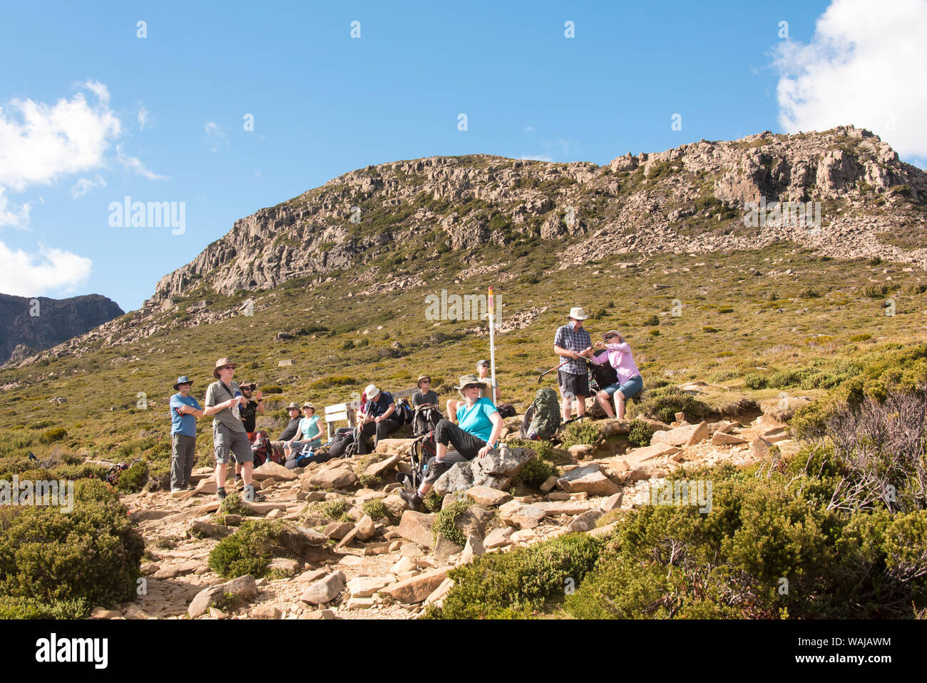 Australia, Tasmania. Cradle Mountain-Lake St. Clair National Park ...
