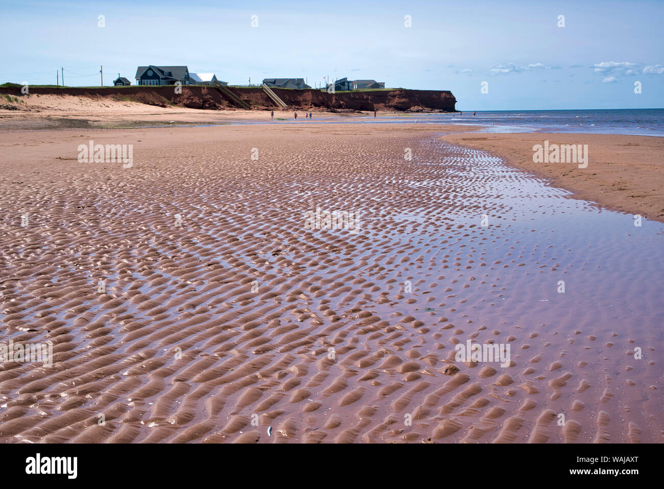Canada, Prince Edward Island. Cousin's Shore Beach Stock Photo - Alamy