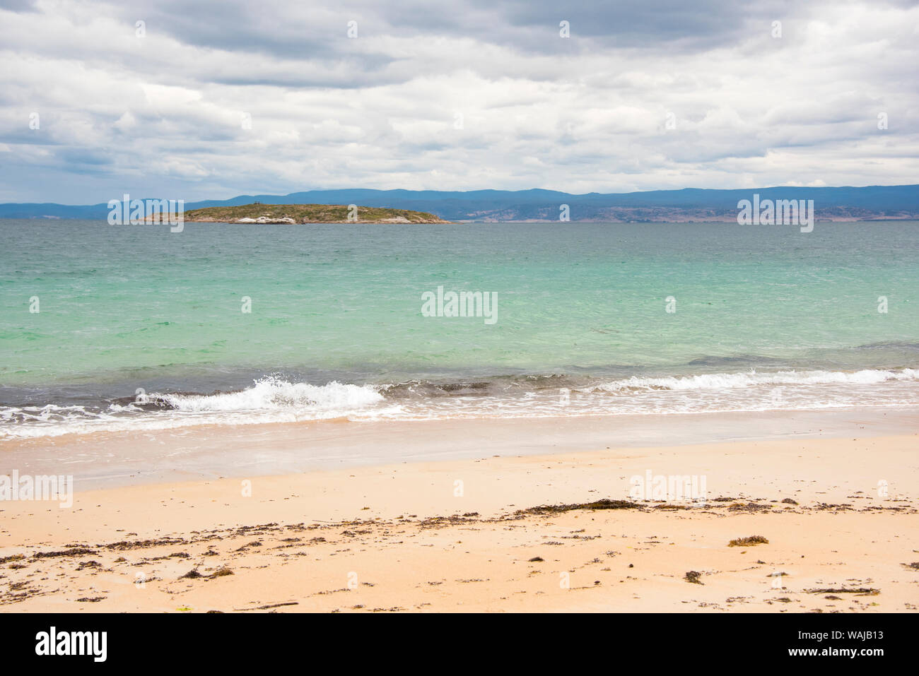 Australia, Tasmania, Freycinet National Park. Promise Rock and Refuge ...