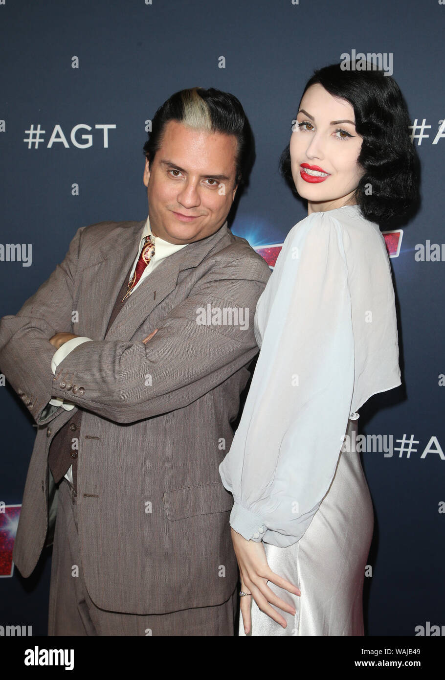 Hollywood, California, USA. 20th Aug, 2019. Chris Doyle, Steffi Kay, of ...