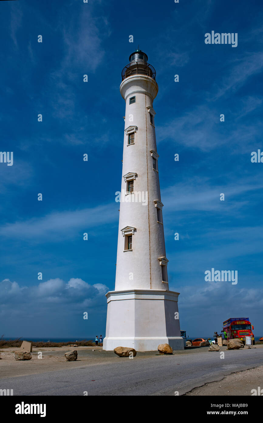 California Lighthouse, Aruba Stock Photo - Alamy