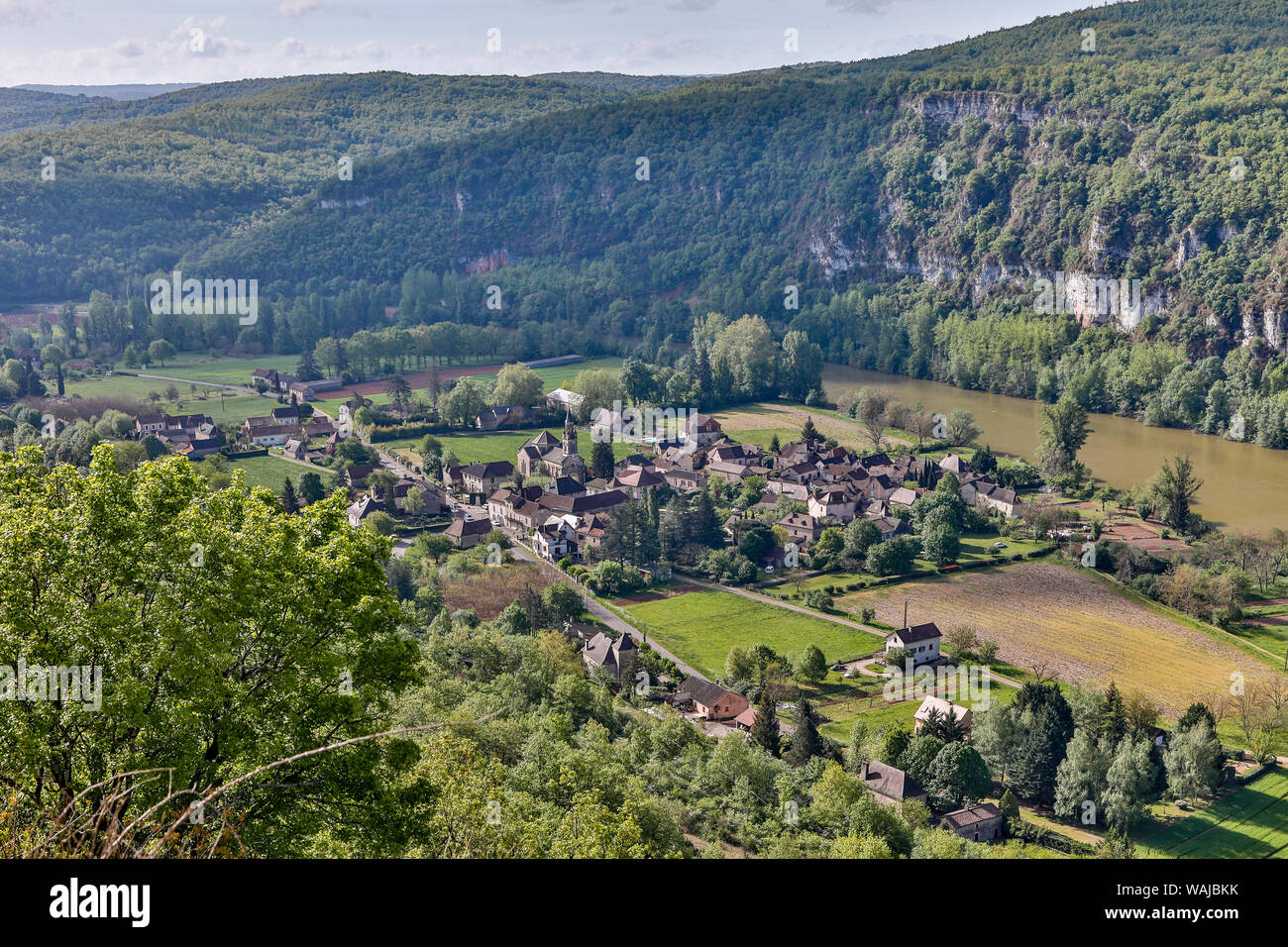 Lot valley scenic river lot hi-res stock photography and images - Alamy