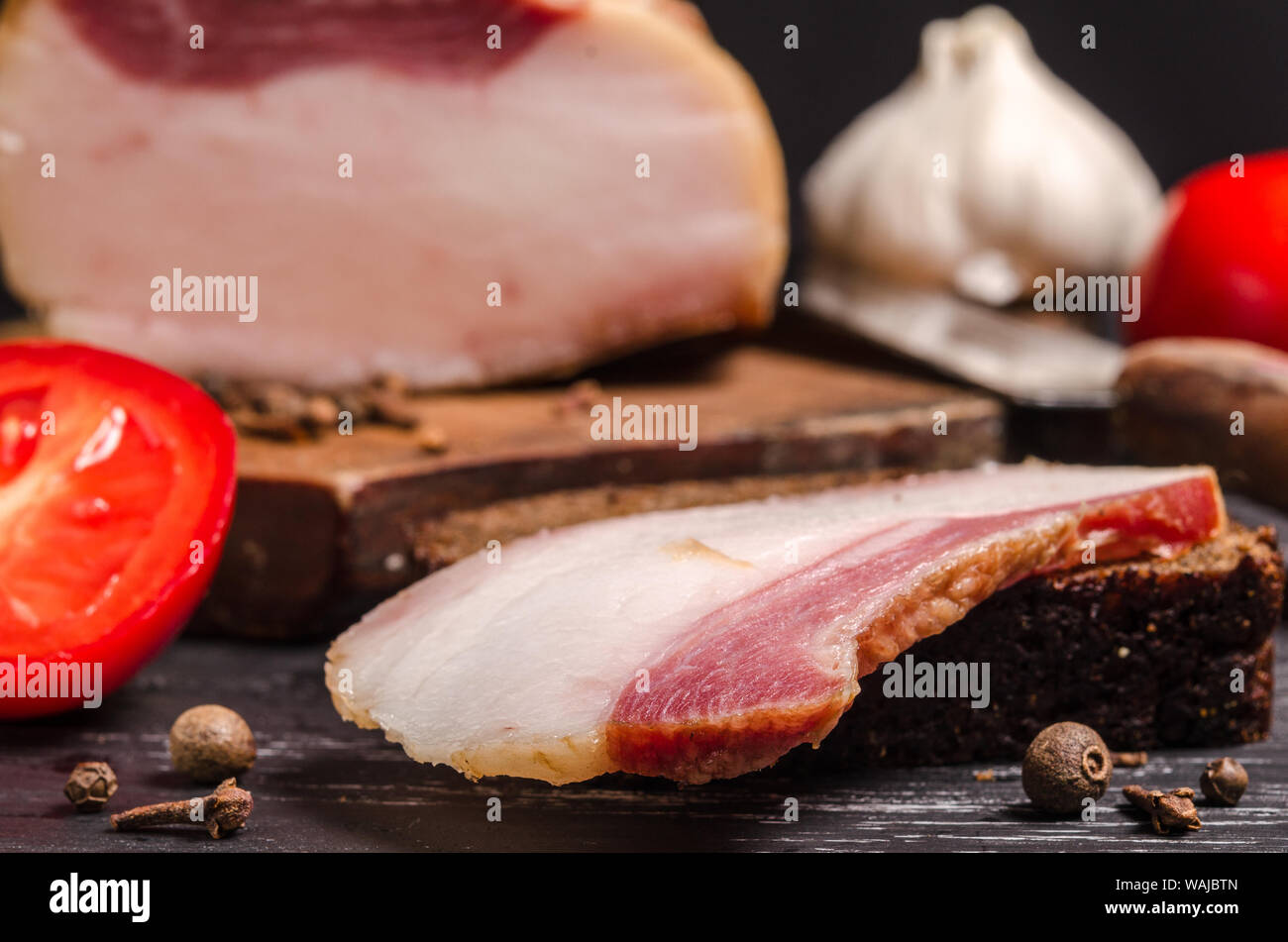 A fatback sandwich hi-res stock photography and images - Alamy