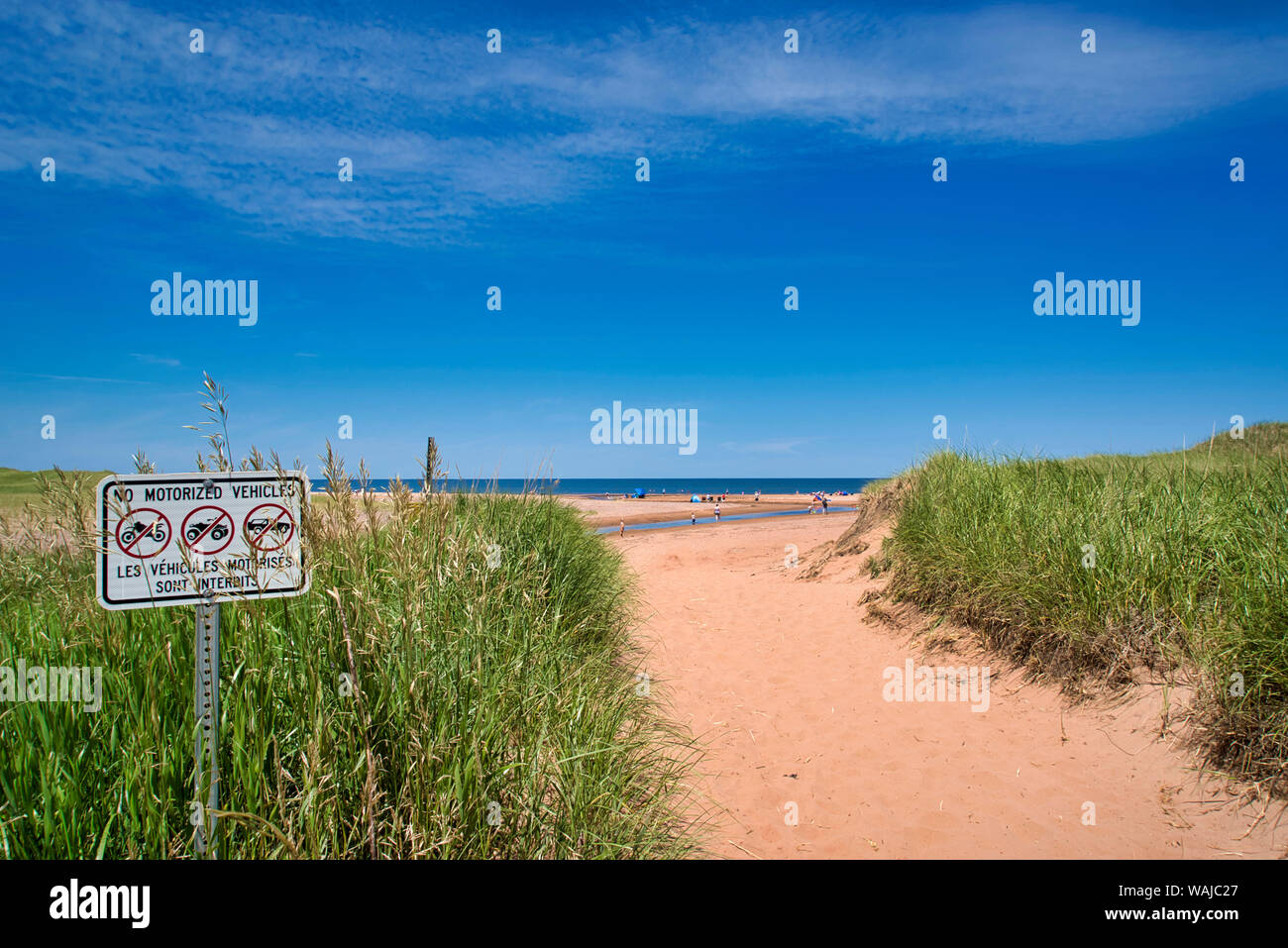 Canada, Prince Edward Island. Cousins Shore Beach Stock Photo - Alamy