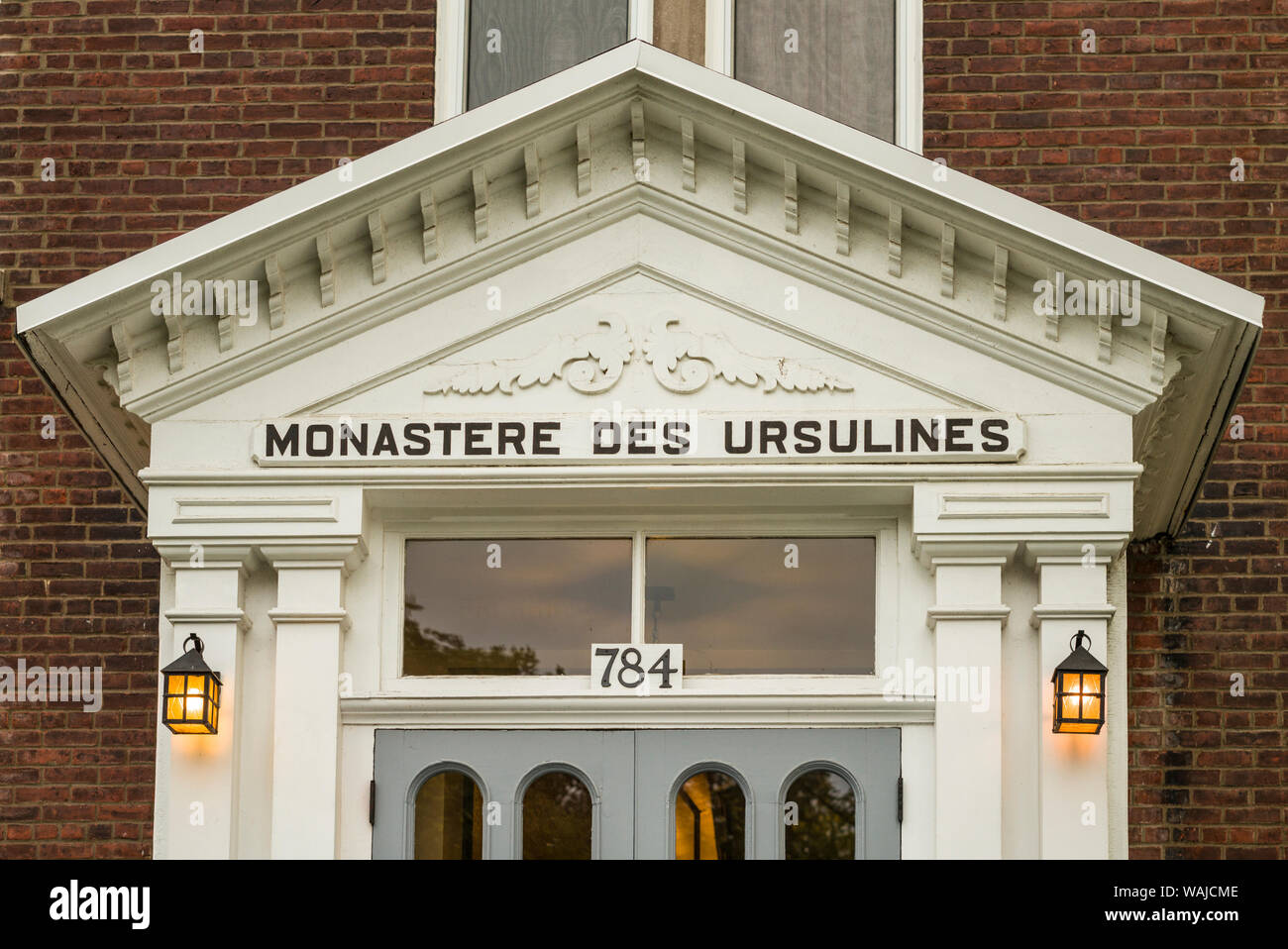 Canada, Quebec, Trois Rivieres. Ursuline Monastery Stock Photo - Alamy