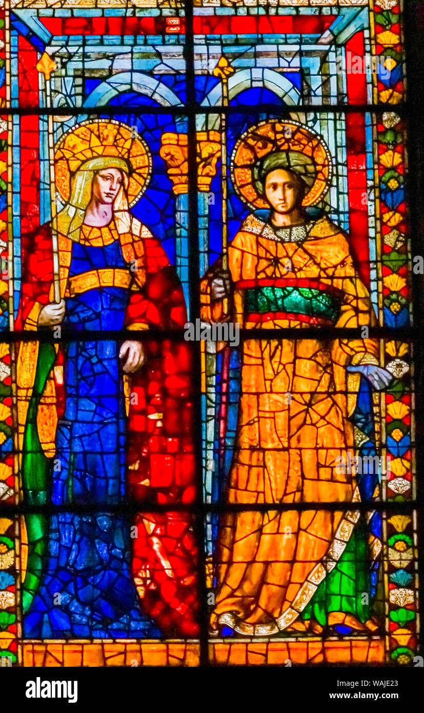 Stained glass duomo florence italy hi-res stock photography and images ...