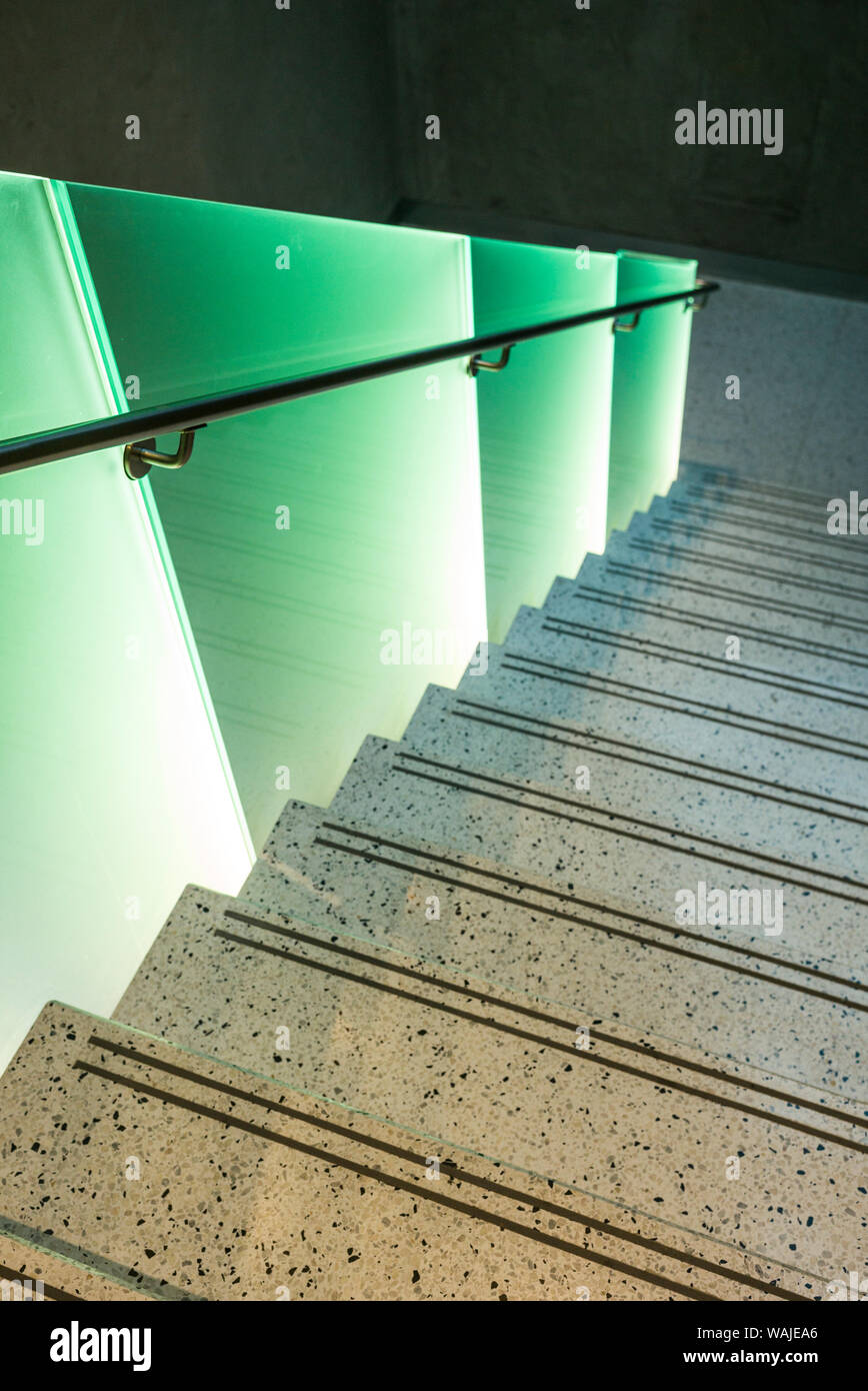 Canada, Quebec, Montreal. Musee des Beaux Arts stairs Stock Photo - Alamy