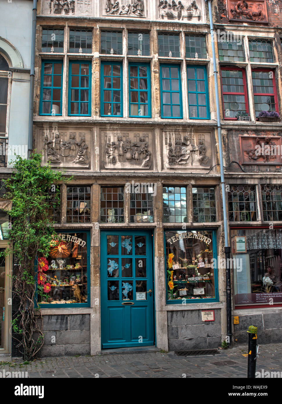 Belgium ghent historic medieval hi-res stock photography and images - Alamy