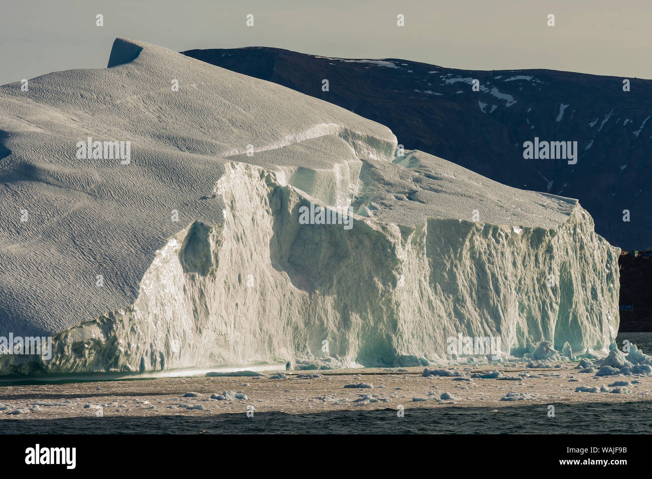 Greenland. Uummannaq. Giant iceberg near town Stock Photo - Alamy