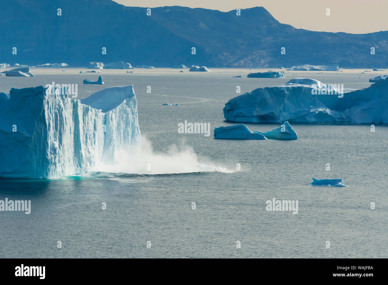 Iceberg calving greenland hi-res stock photography and images - Alamy