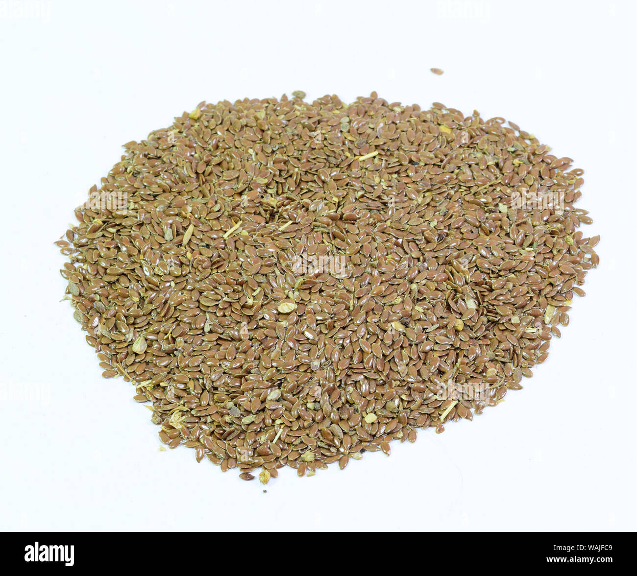Flax seeds. Storage of flax seeds. Flax, essential oil culture. A ...