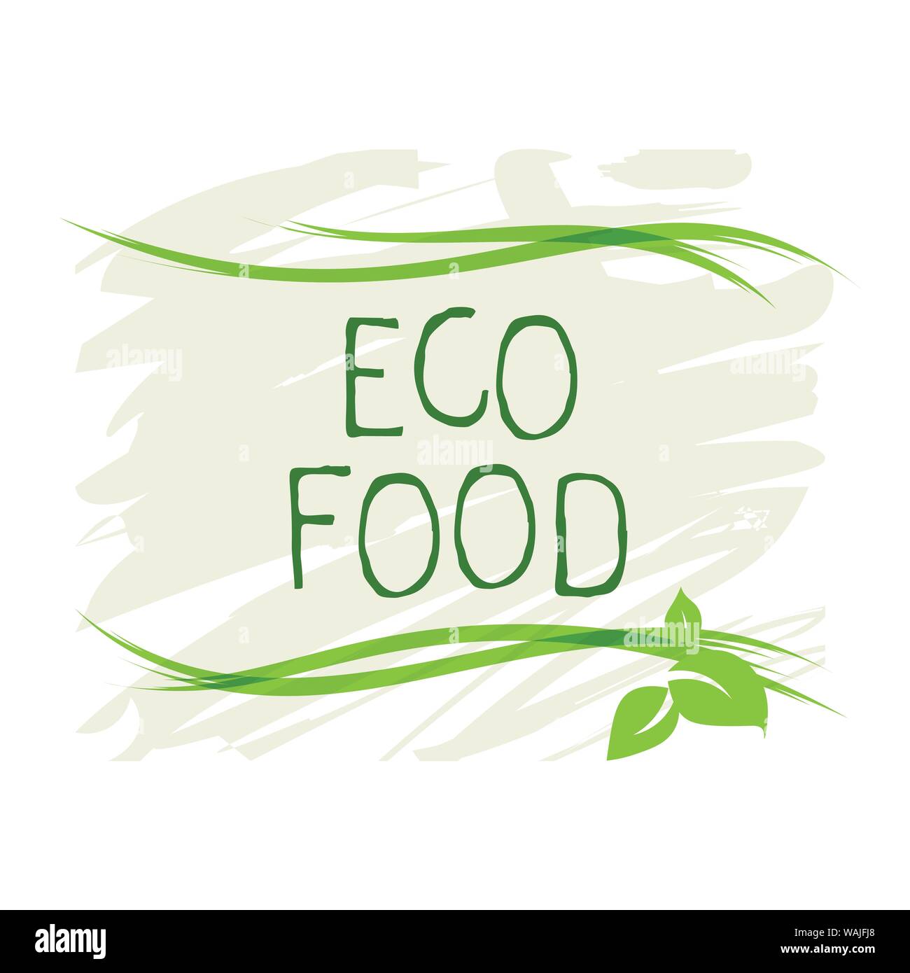 Eco food label and high quality product badges. Bio healthy organic ...