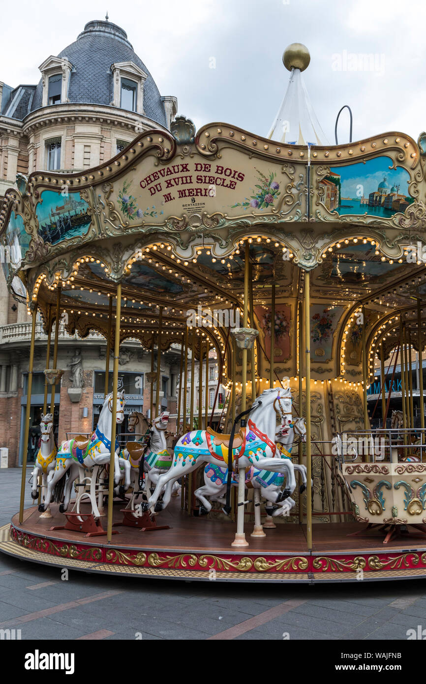 Child carousel hi-res stock photography and images - Alamy