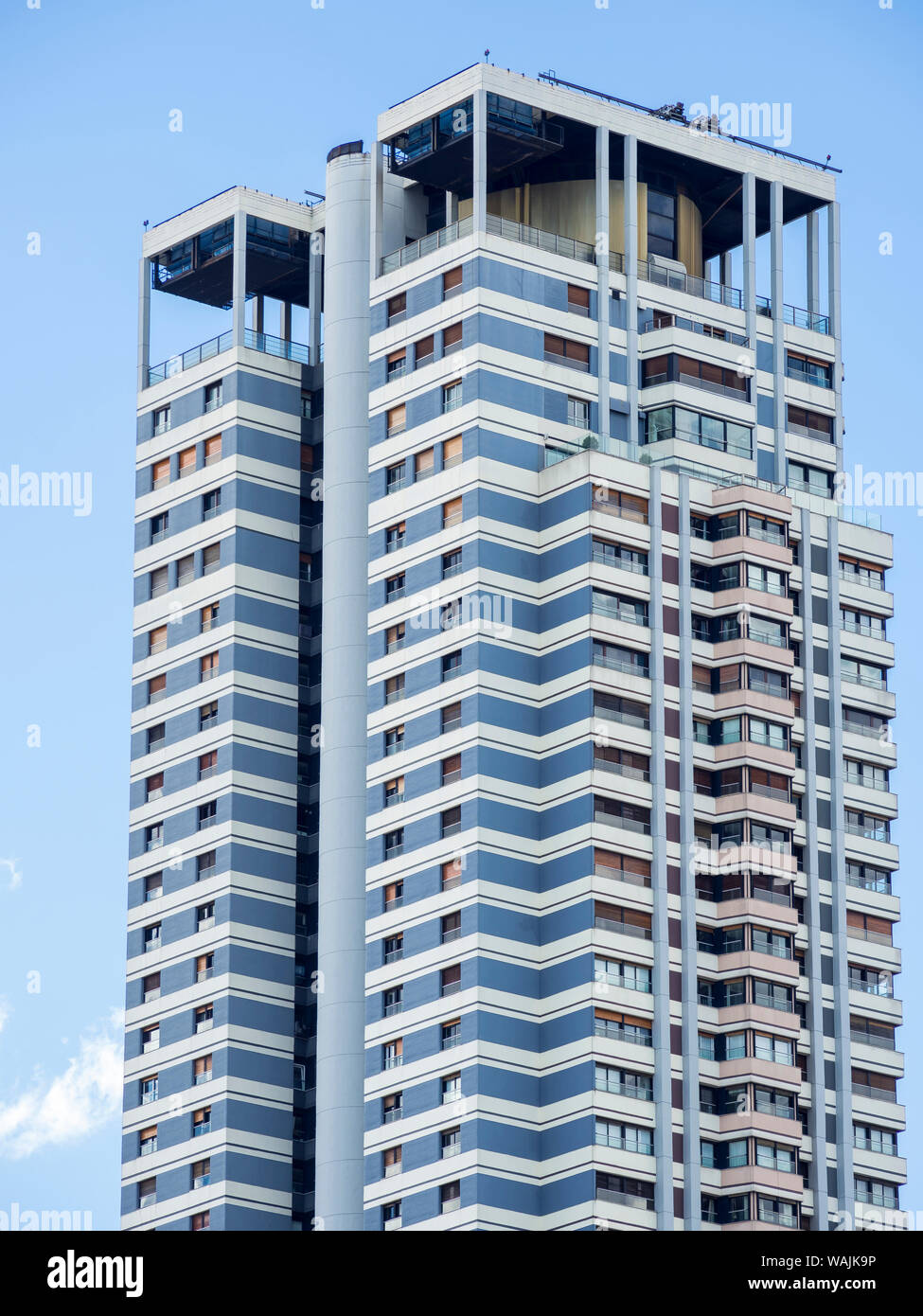 High-rise buildings in Palermo. Buenos Aires, capital of Argentina ...