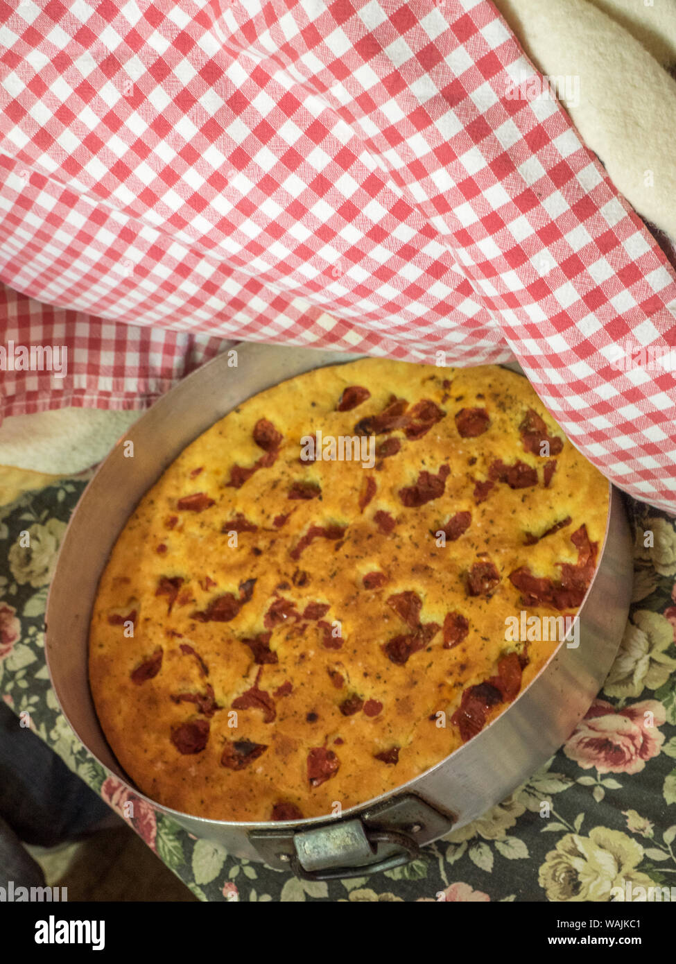 Oven fresh focaccia bread hi-res stock photography and images - Alamy