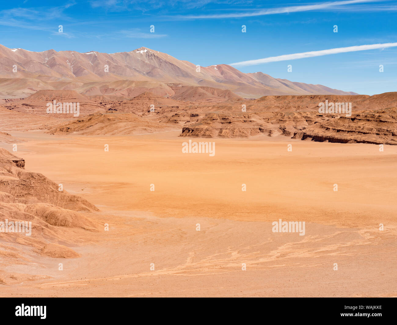 Desierto del Diablo. The Argentinian Altiplano along Routa 27 between ...