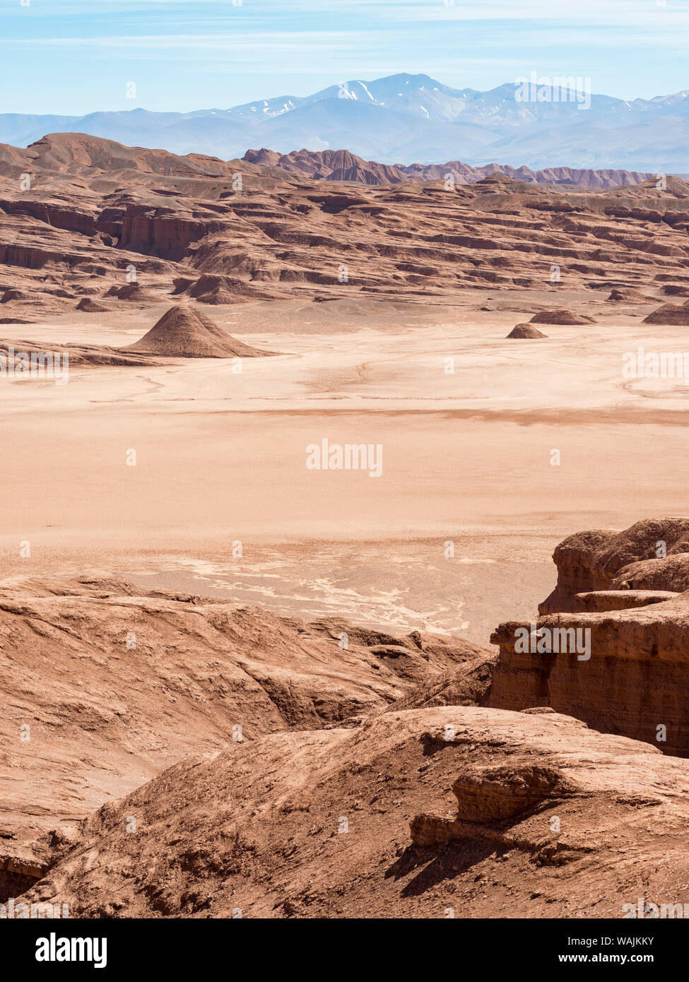 Desierto del Diablo. The Argentinian Altiplano along Routa 27 between ...
