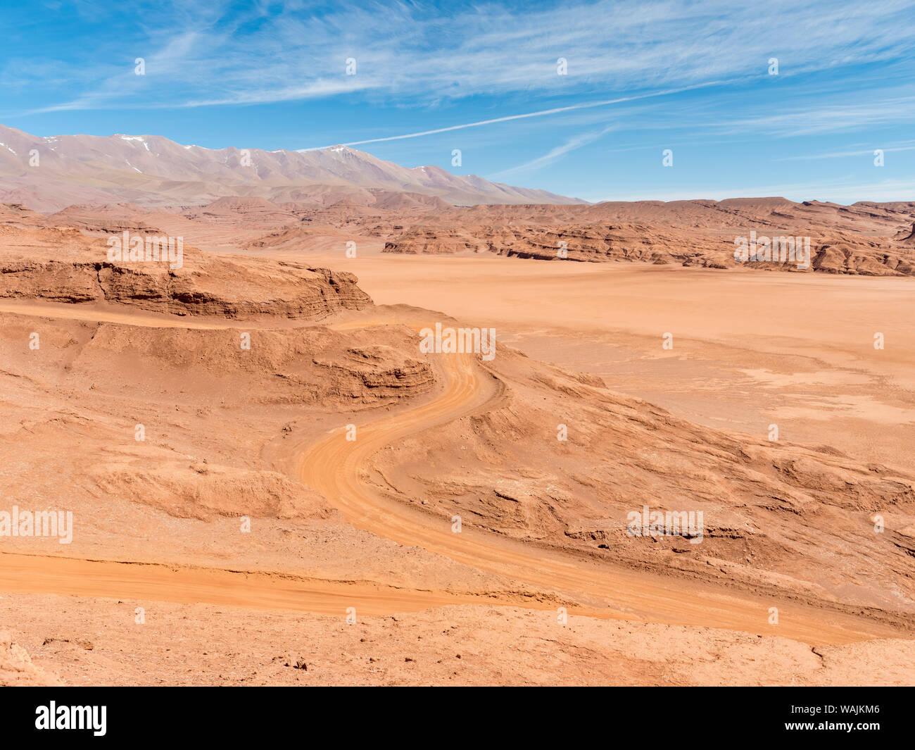 Desierto del Diablo. The Argentinian Altiplano along Routa 27 between ...
