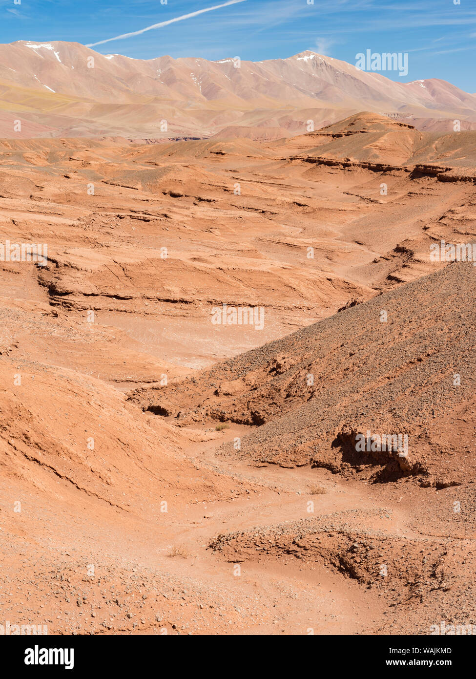 Desierto del Diablo. The Argentinian Altiplano along Routa 27 between ...
