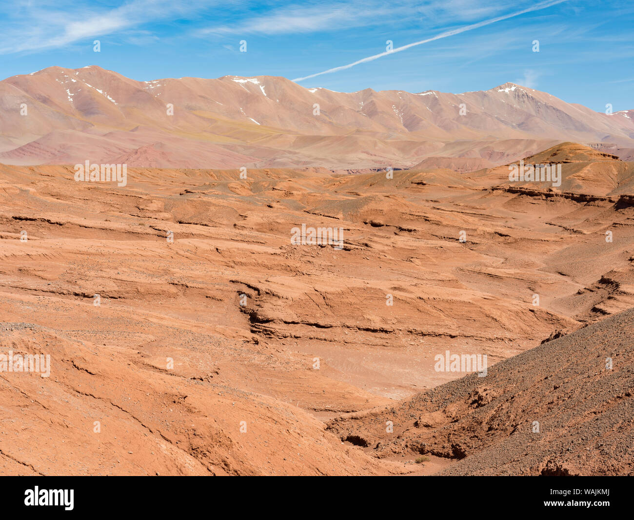 Desierto del Diablo. The Argentinian Altiplano along Routa 27 between ...