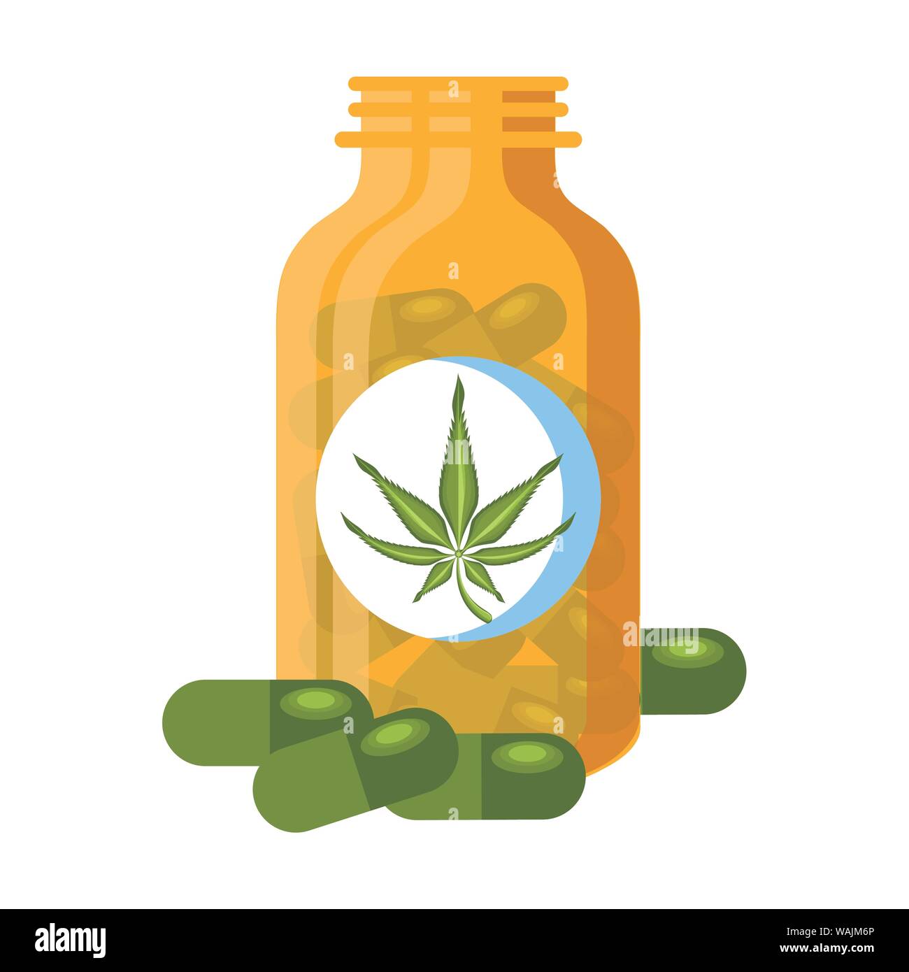 cannabis martihuana sativa hemp cartoon Stock Vector Image & Art - Alamy