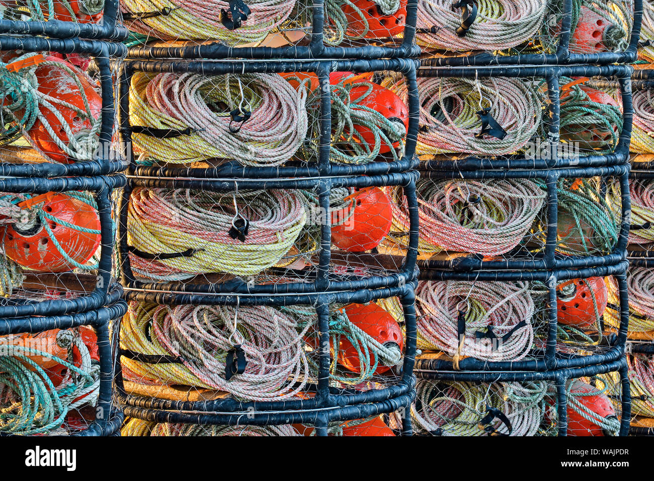 Crab trap buoy hi-res stock photography and images - Alamy