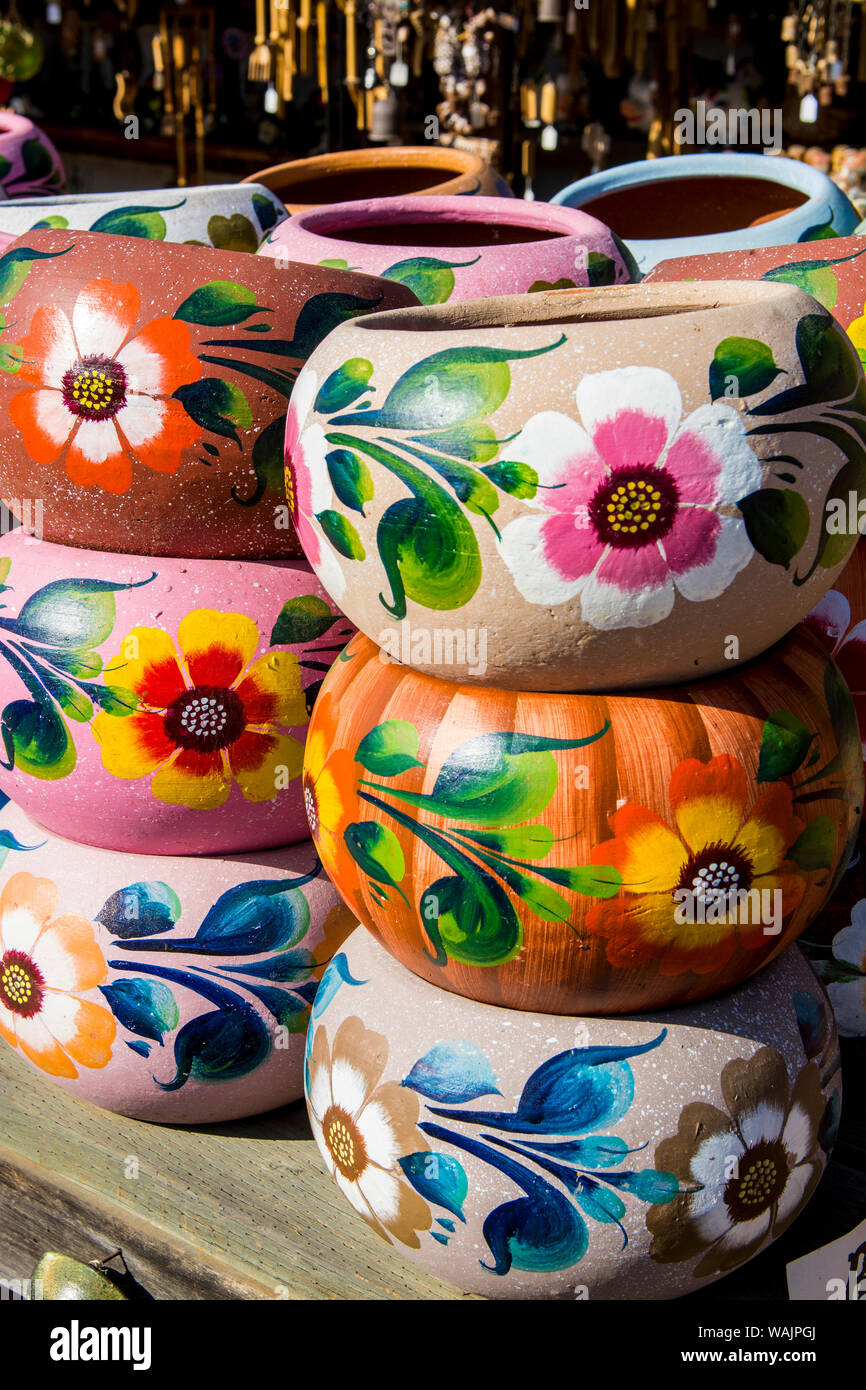 Ceramic pottery in Old Town, San Diego, California Stock Photo - Alamy