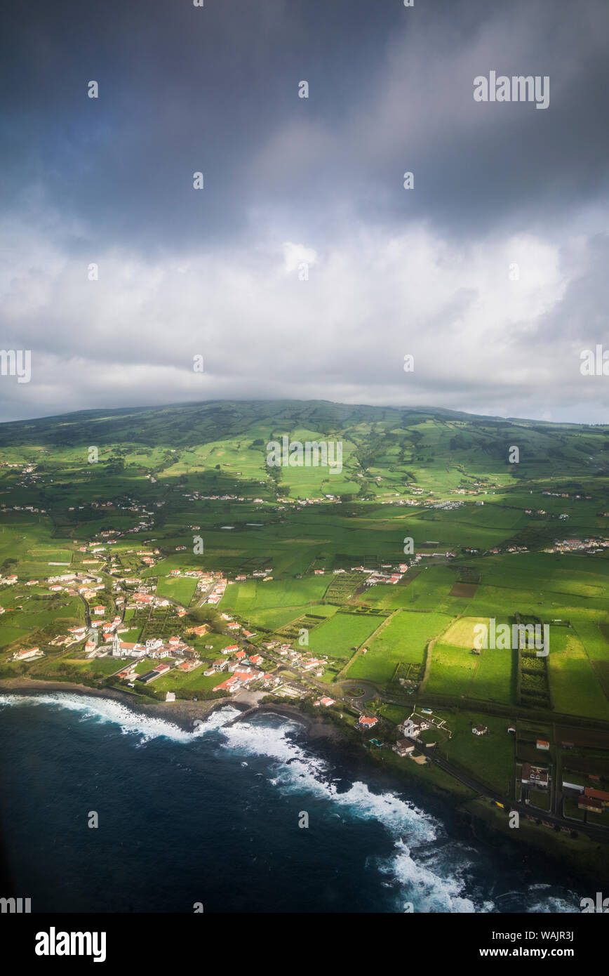 Aerial view of azores hi-res stock photography and images - Alamy
