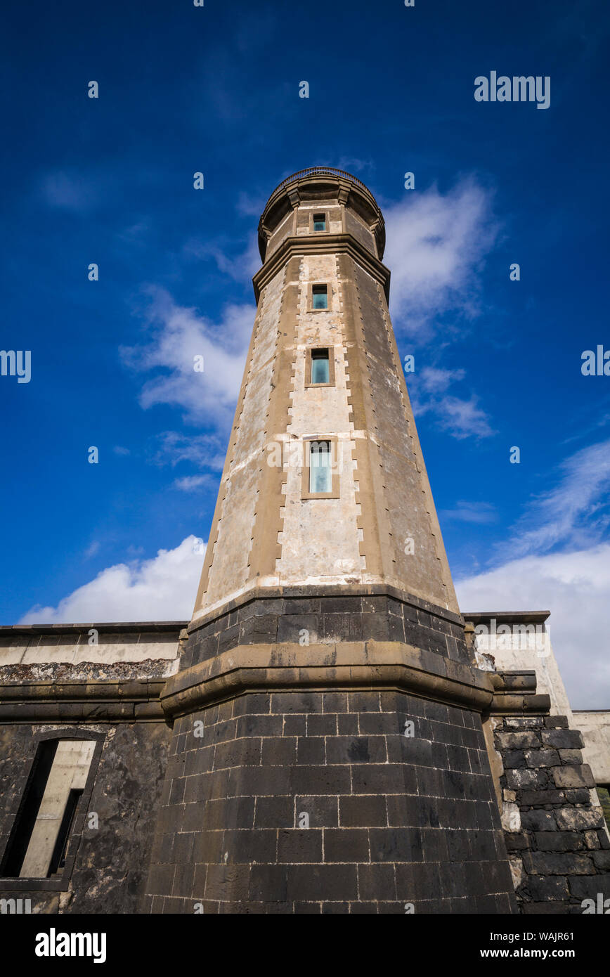 Portugal, Azores, Faial Island. Capelinhos volcanic eruption site and ...