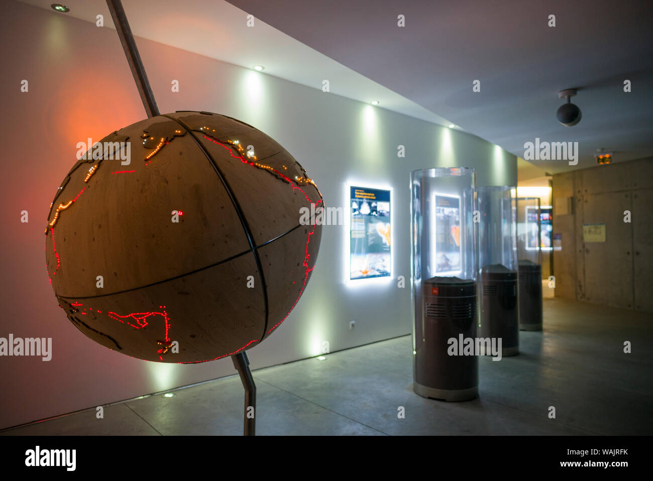 Portugal, Azores, Faial Island. Capelinhos volcanic eruption site and ...