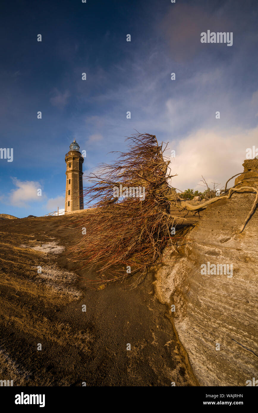 Portugal, Azores, Faial Island. Capelinhos volcanic eruption site and ...