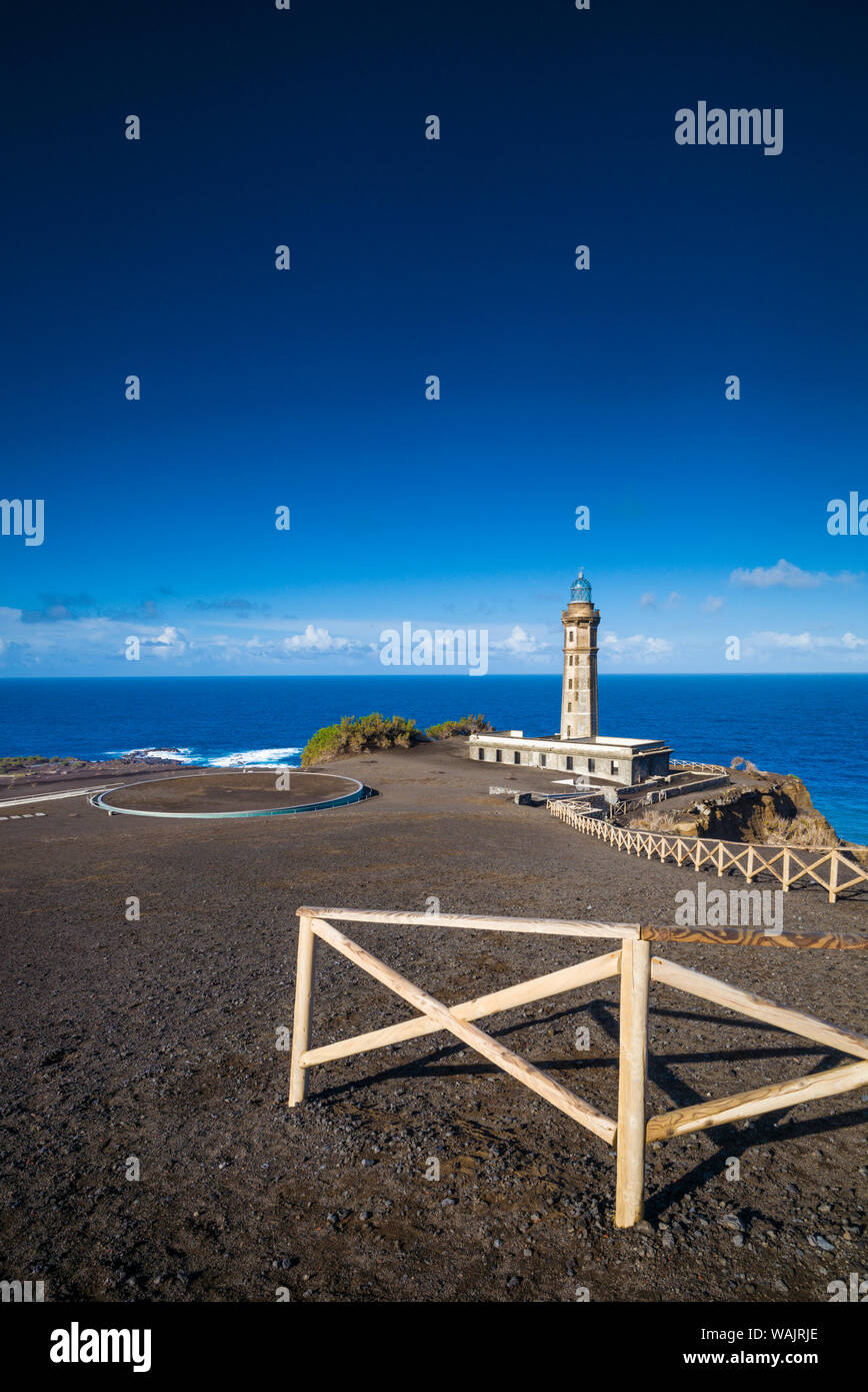 Portugal, Azores, Faial Island. Capelinhos volcanic eruption site and ...