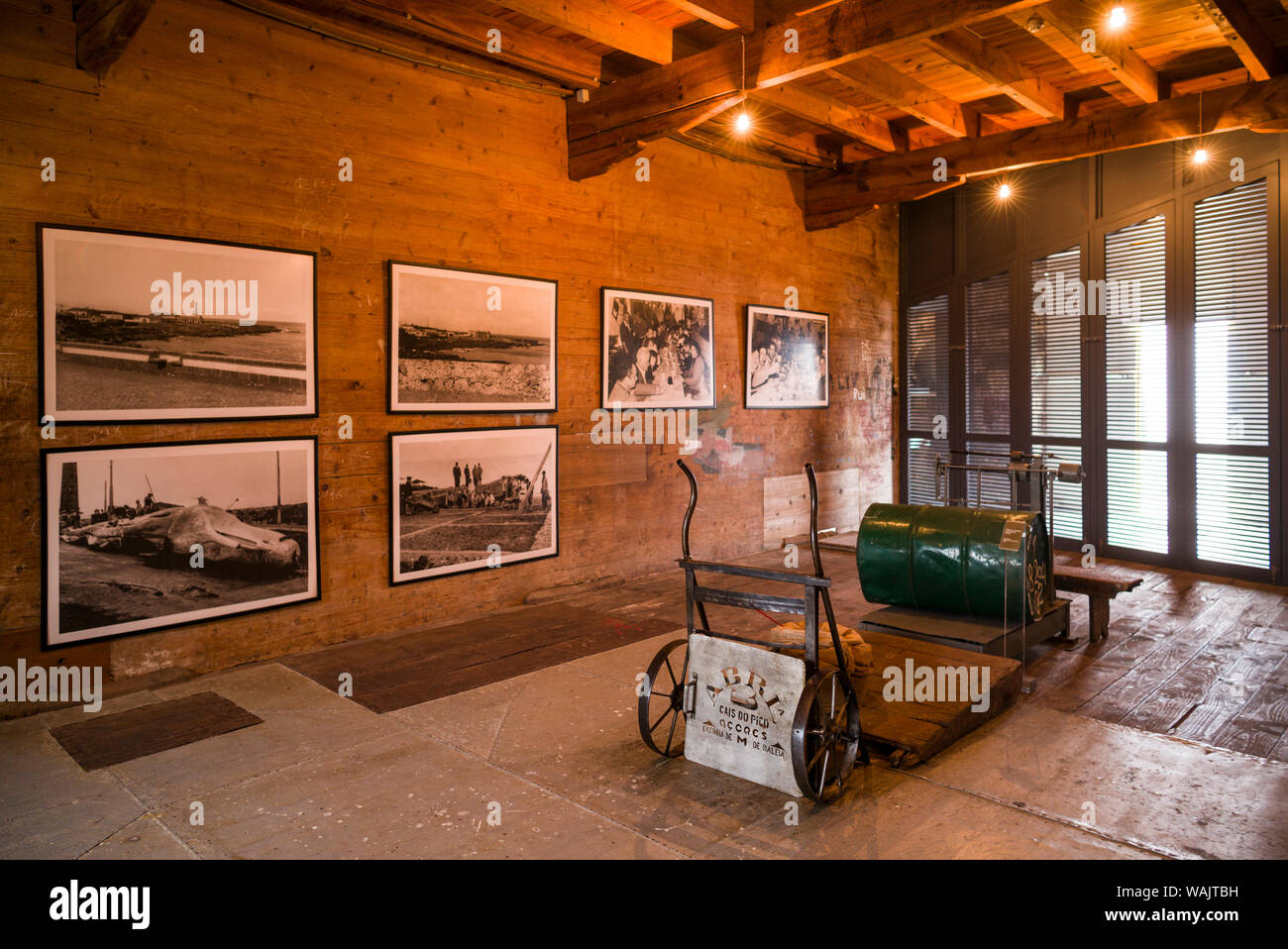Portugal, Azores, Pico Island, Sao Roque do Pico. Museu da Industria ...