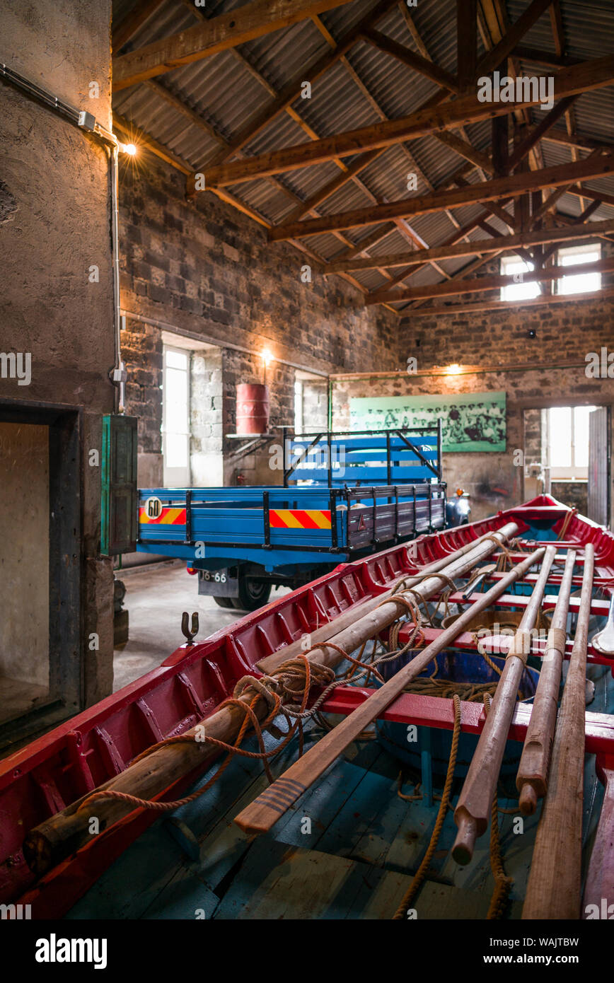 Portugal, Azores, Pico Island, Sao Roque do Pico. Museu da Industria ...