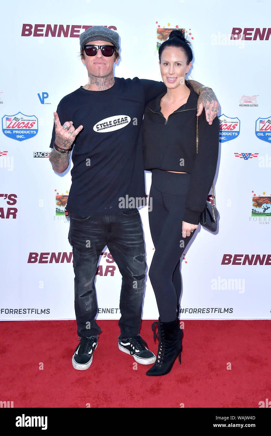 Colin Morrison and Ashley Morrison attending the 'Bennett's War ...