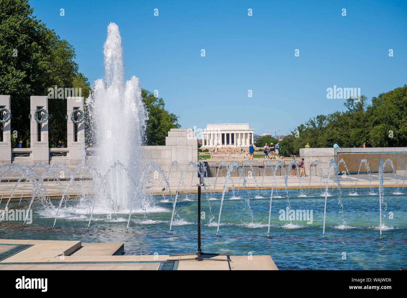 World War II Memorial, Washington DC, USA Stock Photo - Alamy