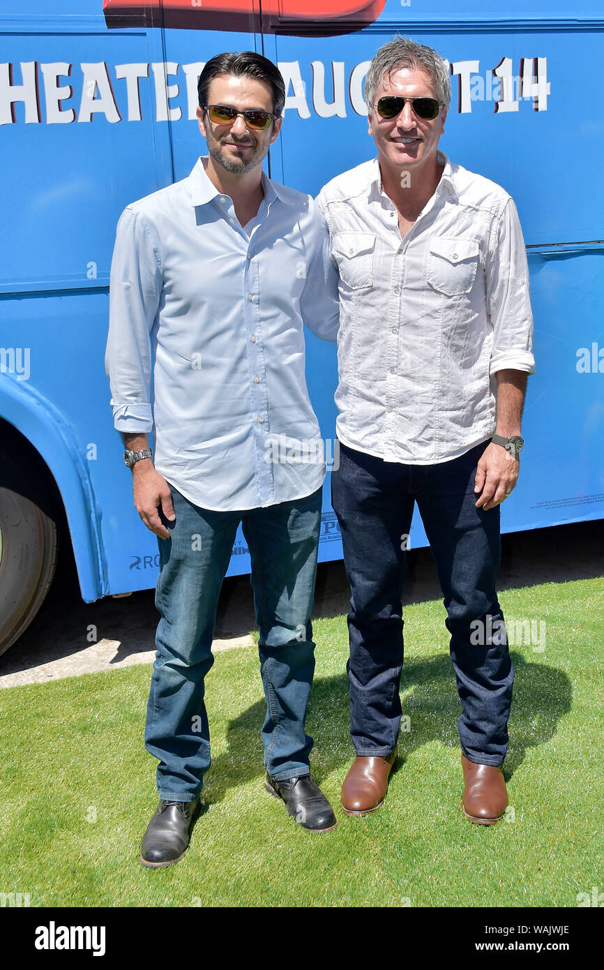 Eyal Podell and Jonathan Stewart attending 'The Angry Birds Movie 2 ...