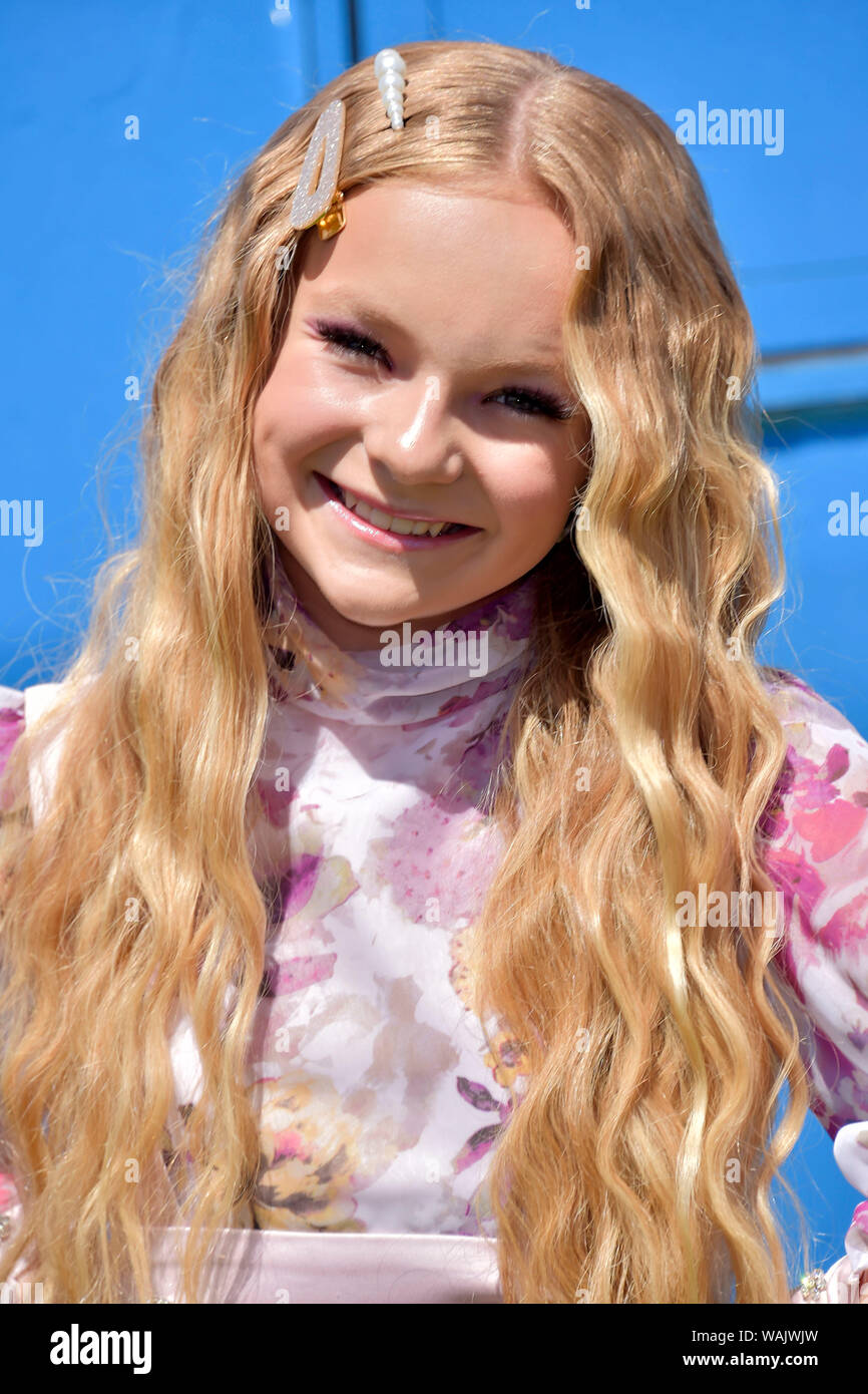 Pressley Hosbach attending 'The Angry Birds Movie 2' premiere at the ...
